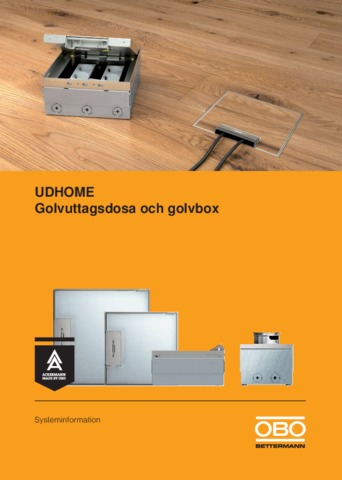 Ladda ner produktkataloger och broschyrer från OBO Bettermann | OBO